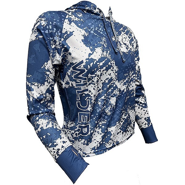 Cast & Conquer Fishing Shirt – Navy Blue – Wilder Outdoor